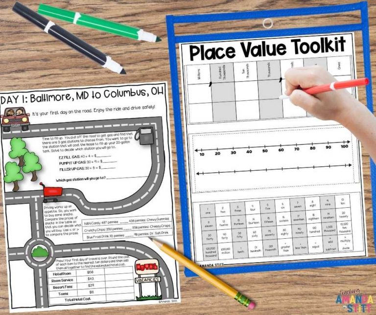Place Value Differentiation Toolkit - Teaching with Amanda Stitt