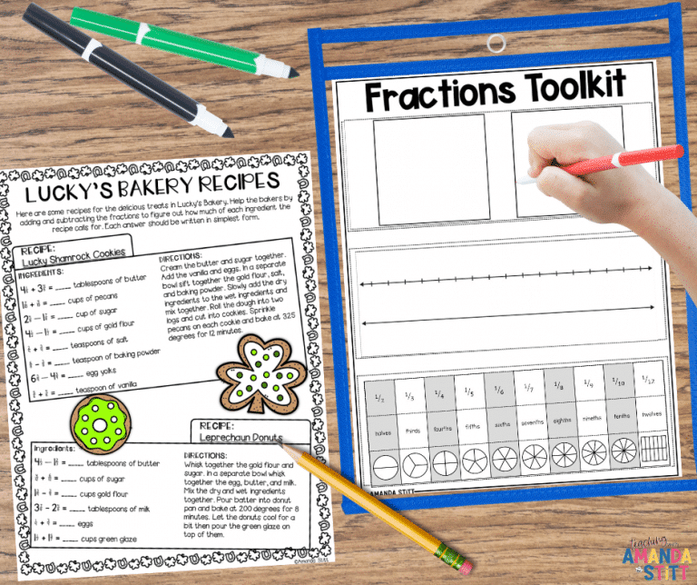 Fractions Differentiation Toolkit - Teaching with Amanda Stitt