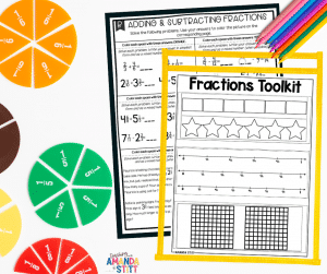 Fractions Differentiation Toolkit - Teaching with Amanda Stitt