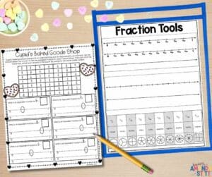 Will You Be My Math Valentine? A Fractions Project for Big Kids ...