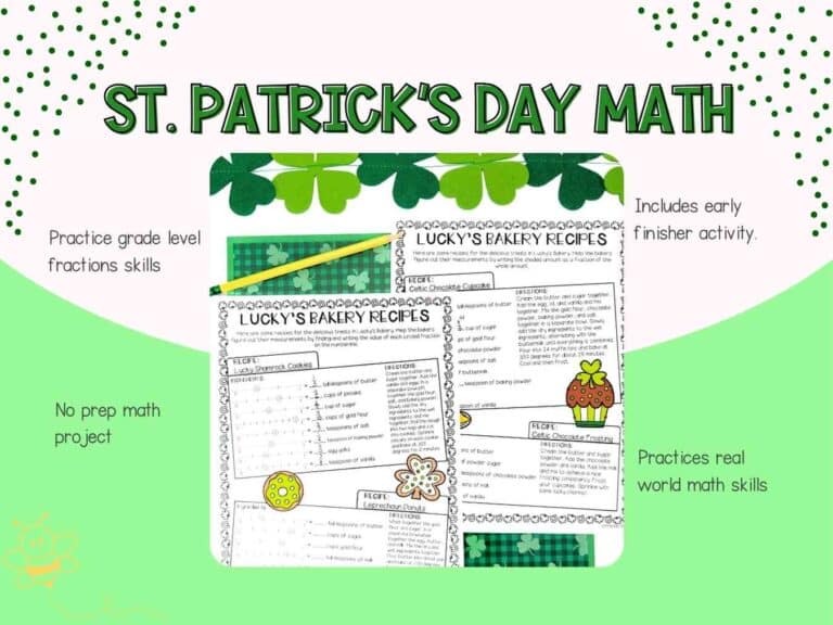 Test Prep + Shamrocks: 5 March Activities to Energize Your Math ...