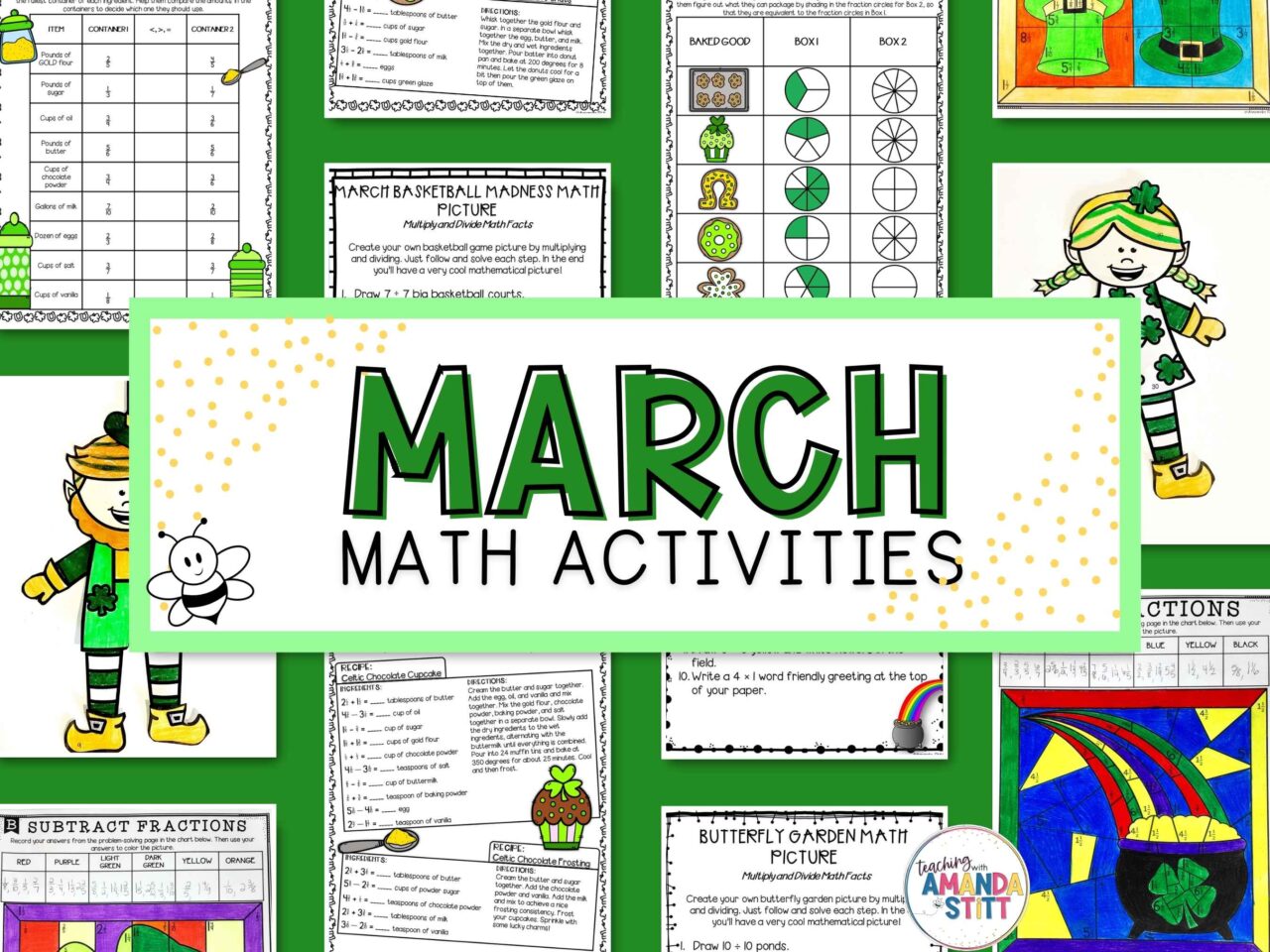 Test Prep + Shamrocks: 5 March Activities to Energize Your Math ...