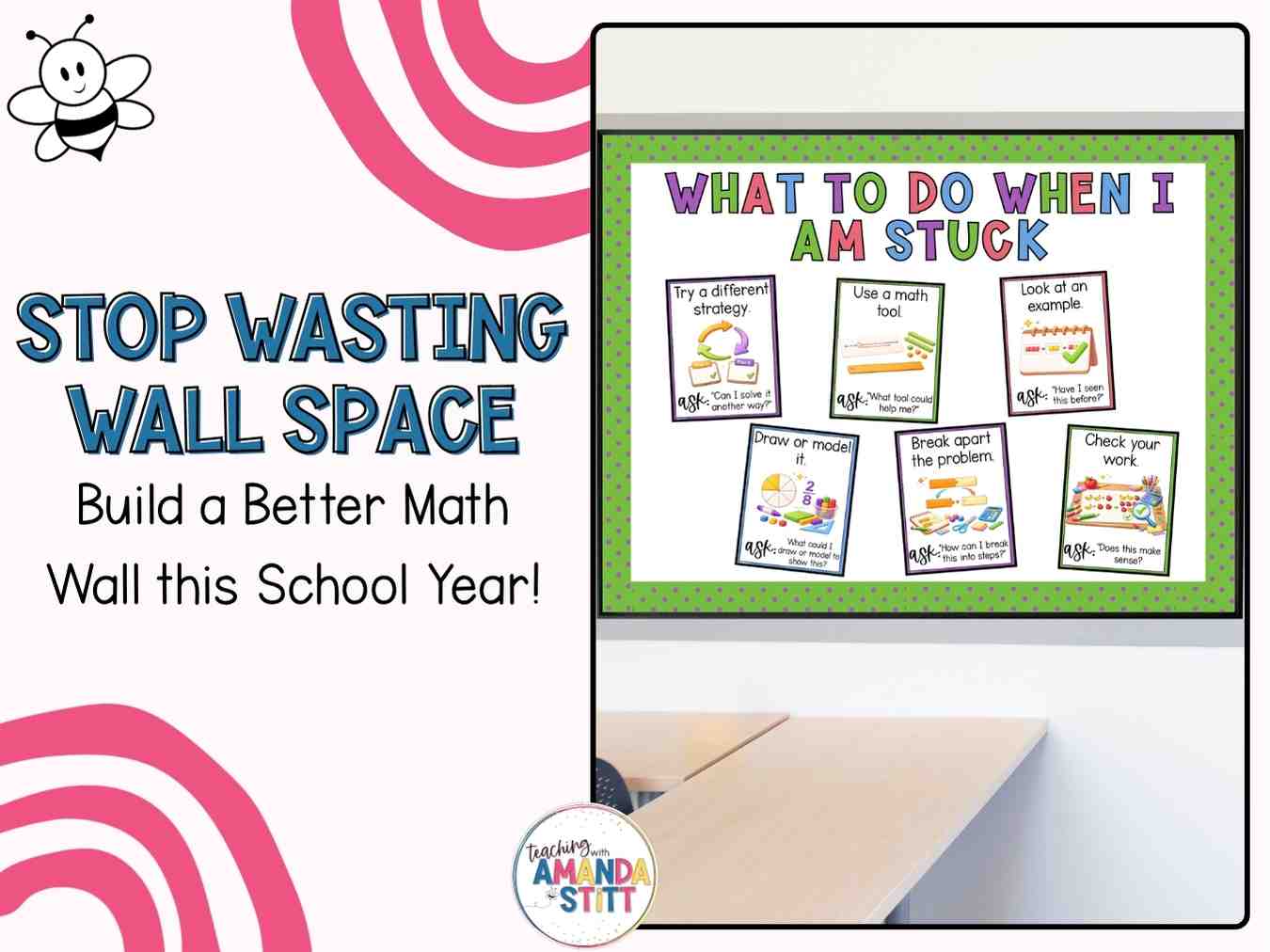 Stop Wasting Wall Space: Build a Better Math Wall this School Year ...